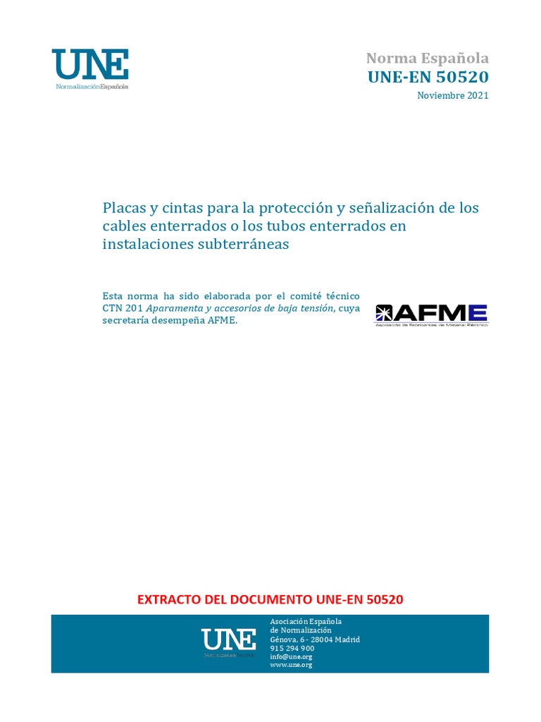 (Ex) Une-En 50520 2021 | PDF