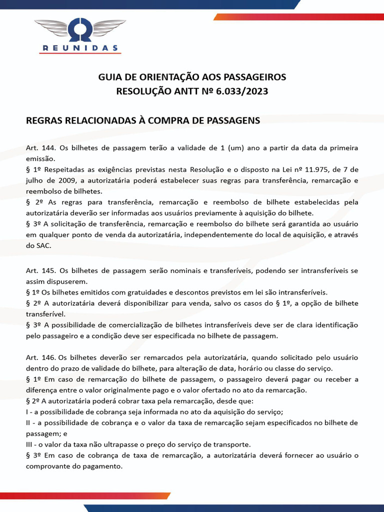 Guia Orientacao Antt Final | PDF