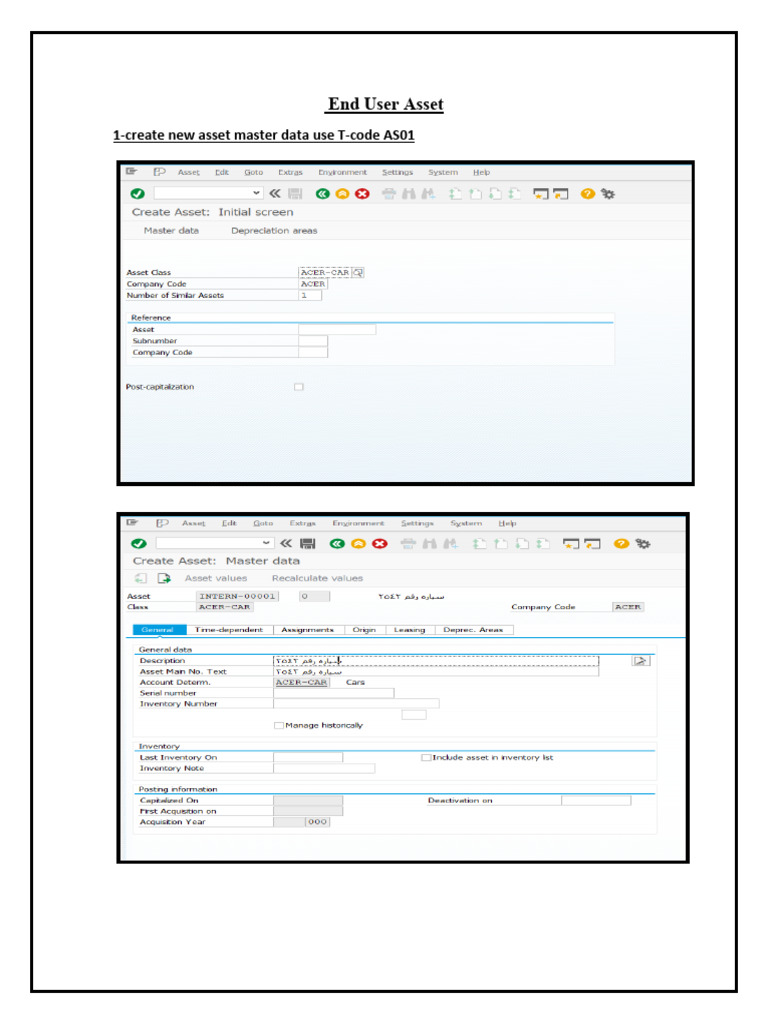 End User Asset | PDF
