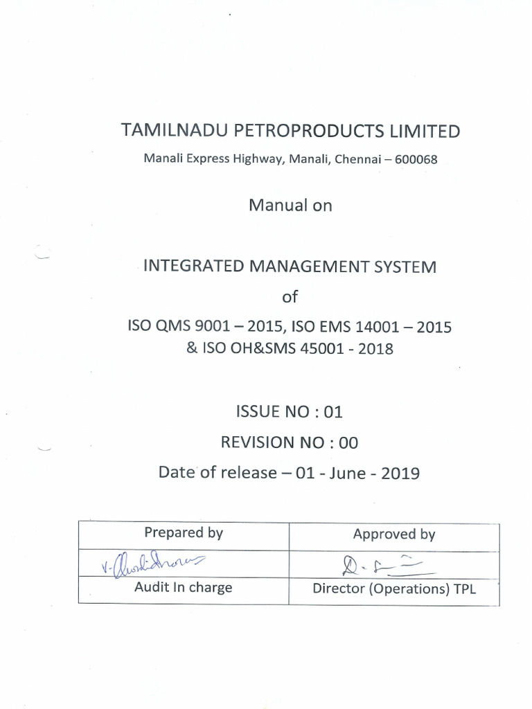 Integrated Manual | PDF