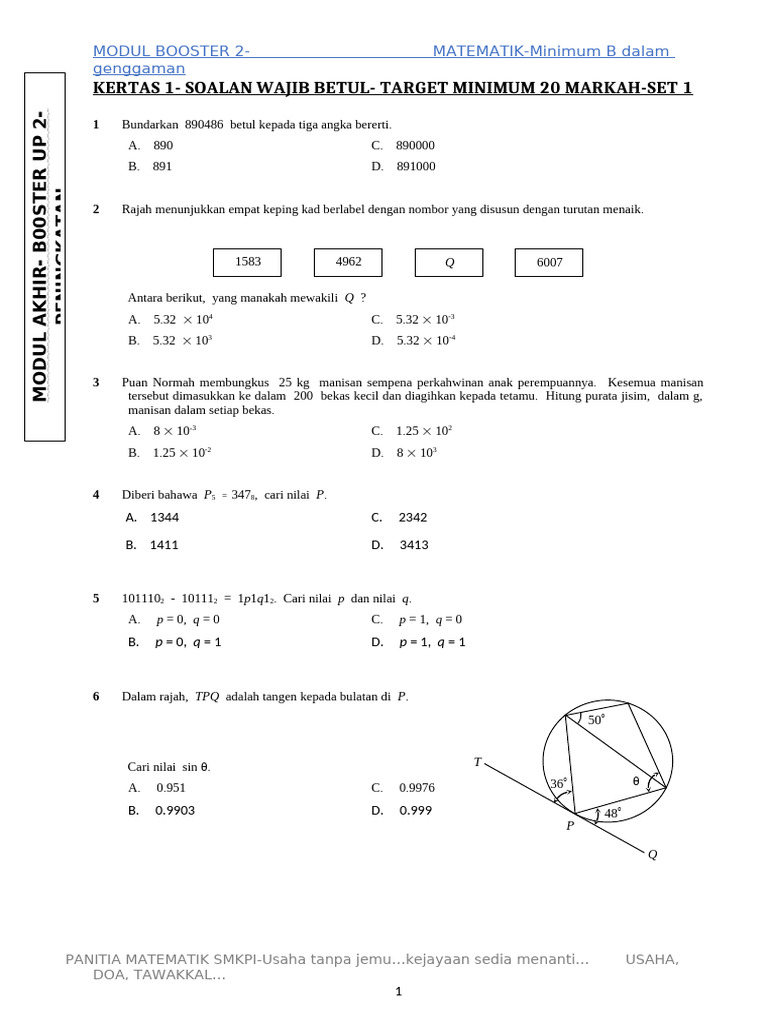 Modul Akhir 2 - Peningkatan Set 2 | PDF