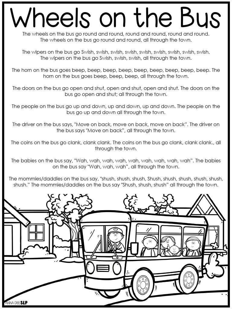 Wheels On The Bus | PDF