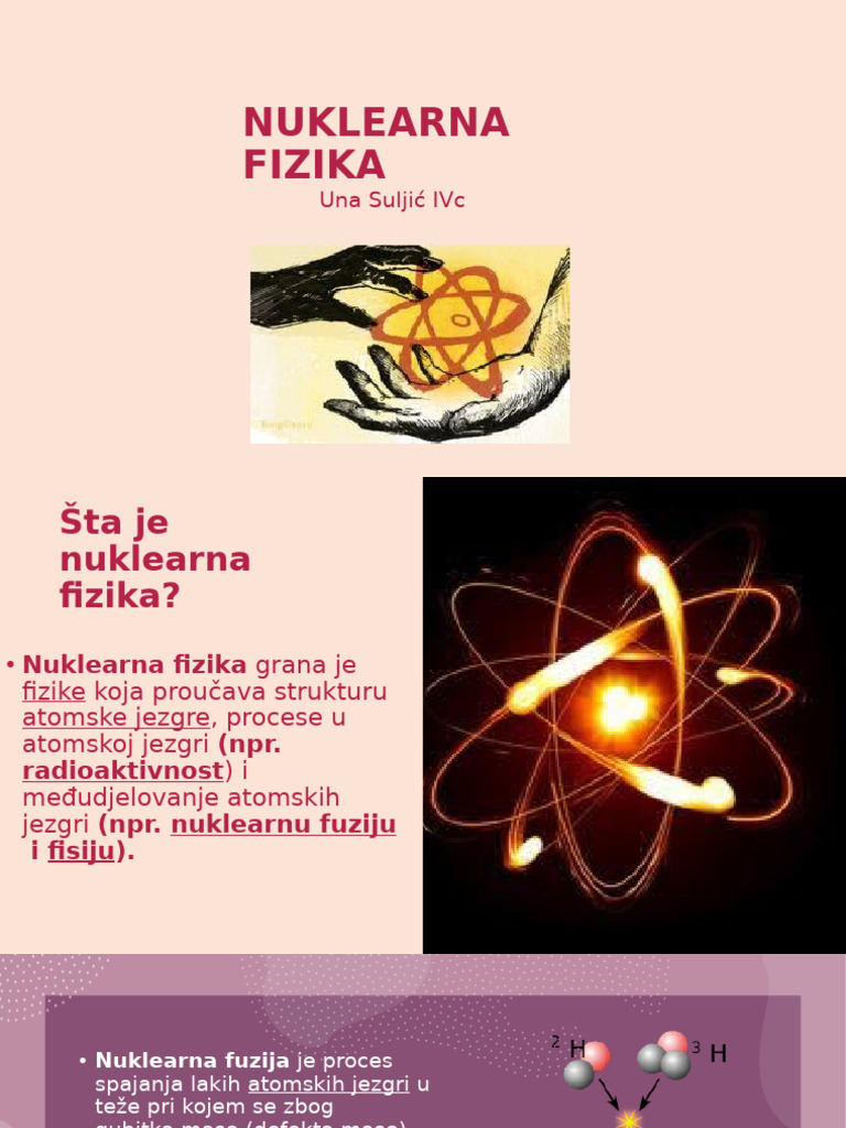 Nuklearna Fizika | PDF