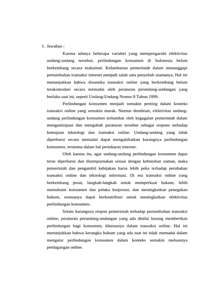 Jawaban Tugas UPH | PDF