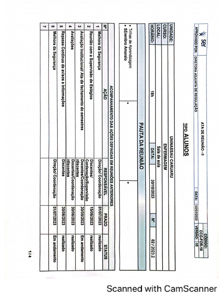 Ata 2 Discente 2023.2 | PDF