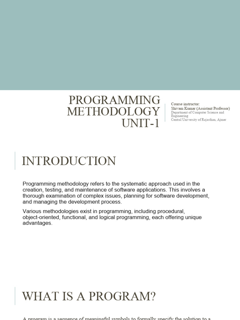 METHODOLOGY | PDF