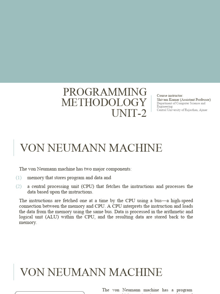 Programing Methodology | PDF