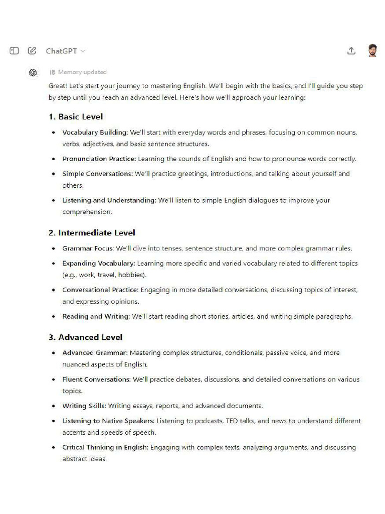 English learning 30 day plan | PDF