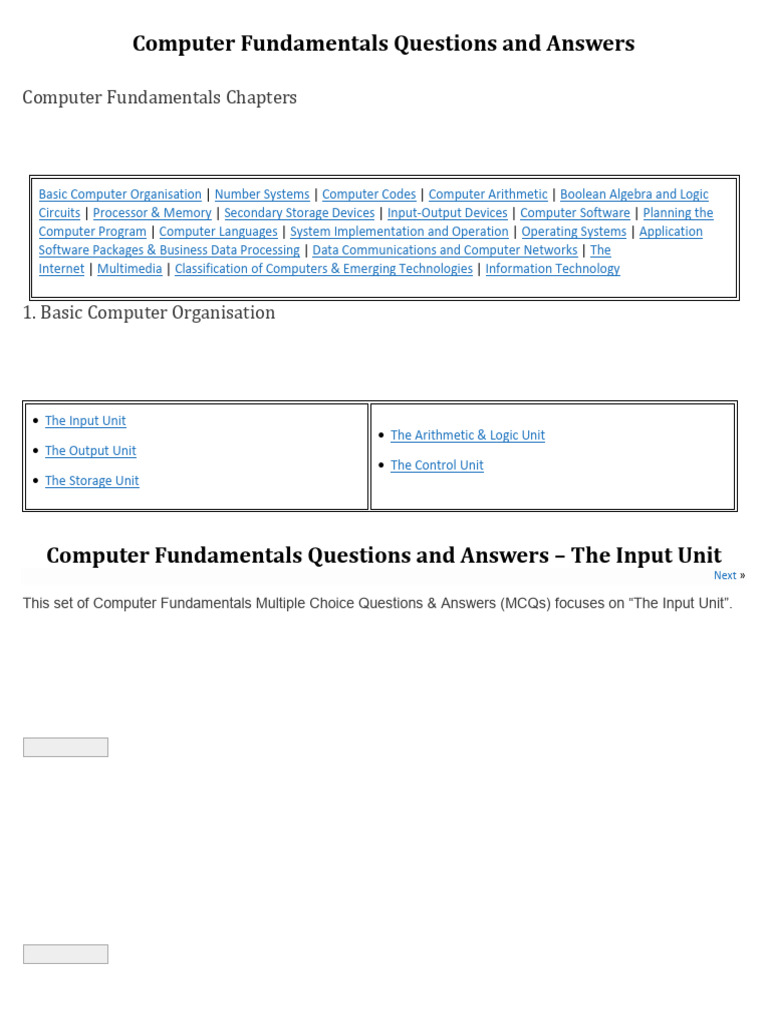 05 Computer Fundementals | PDF