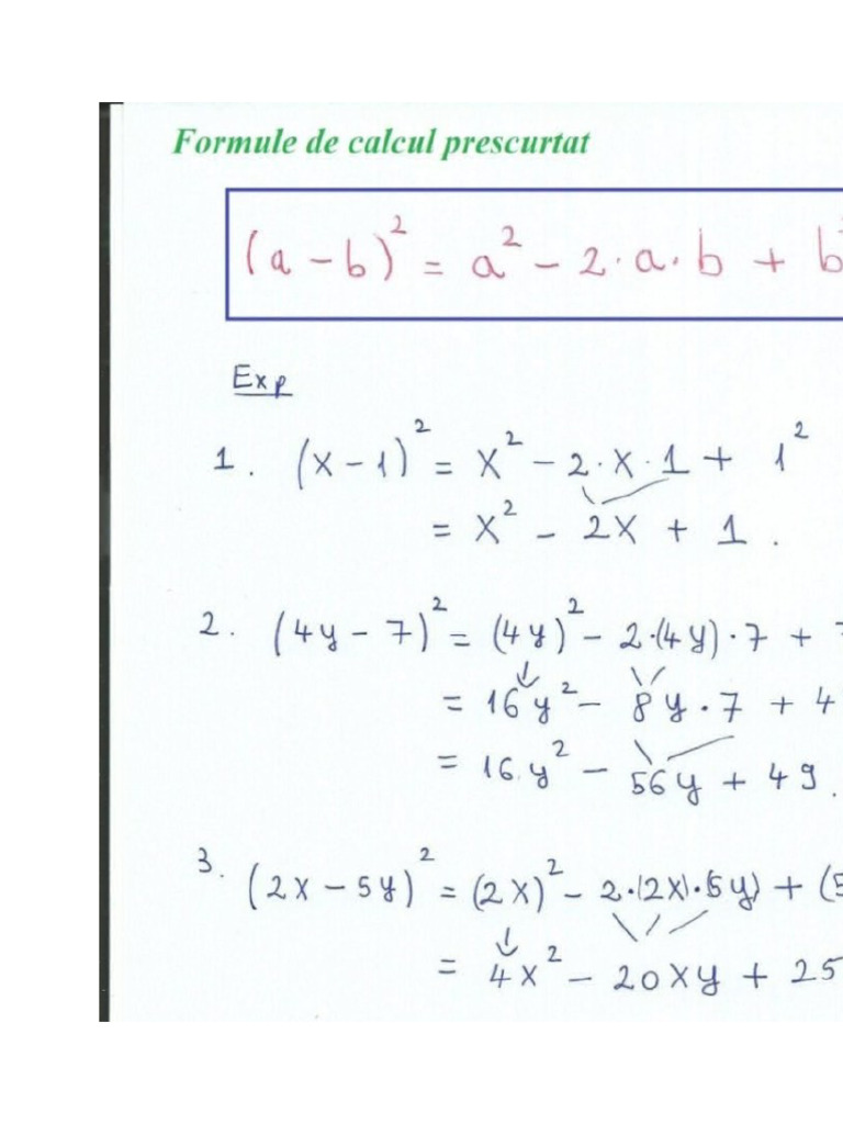 formule de calcul 2 | PDF