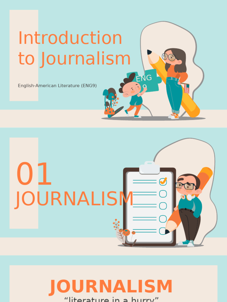 Q3 Lesson 1 Intro To Journalism | PDF