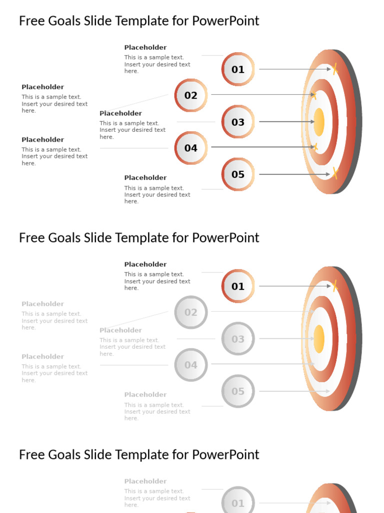 FF0490 01 Goals Slide Template 16x9 1 | PDF