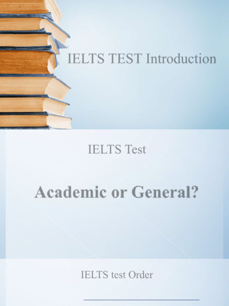 IELTS Intro | PDF