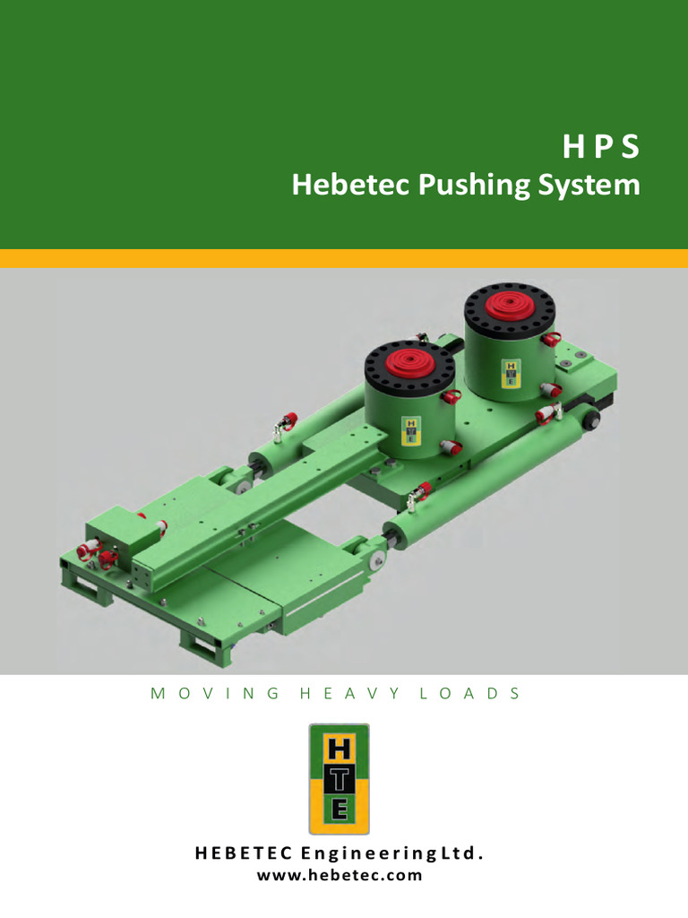 Hebetec HPS: Modular Heavy Load System | PDF | Mechanical Engineering
