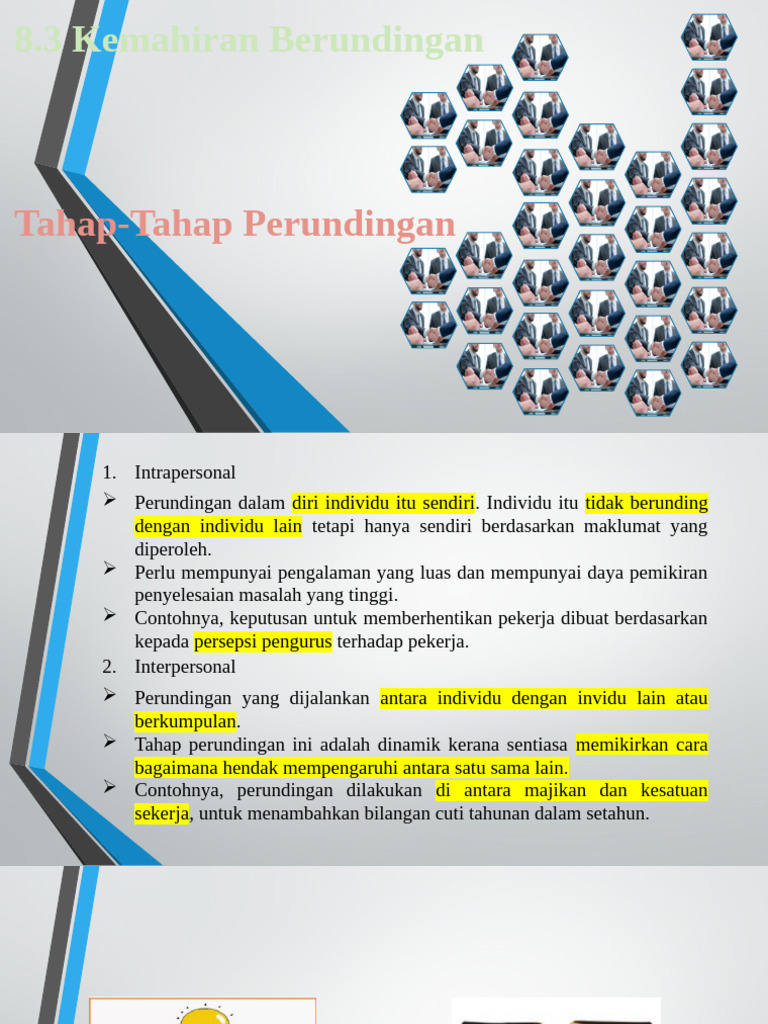 PP SEM 2 BAB 8.3 Tahap-Tahap Perundingan | PDF