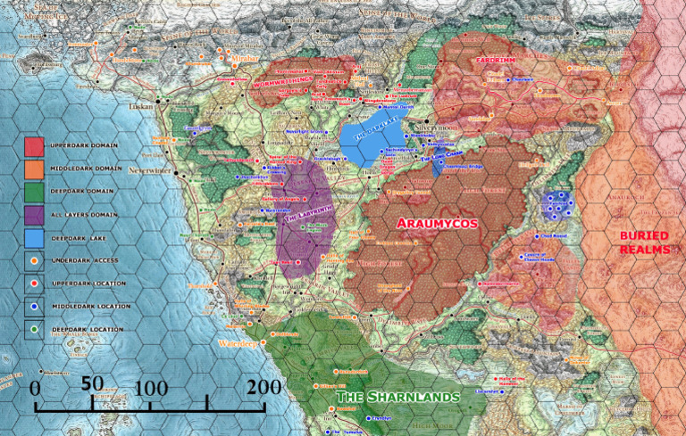 Northdark Map | PDF