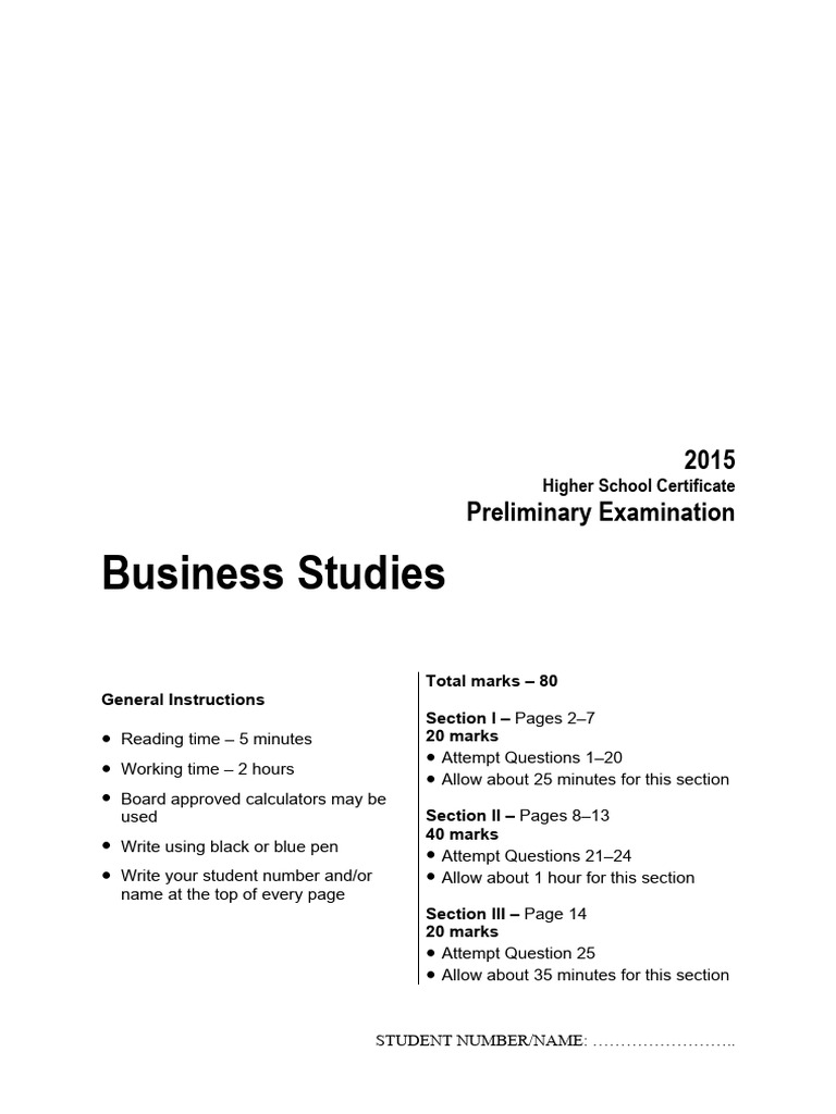 Business 2015 | PDF
