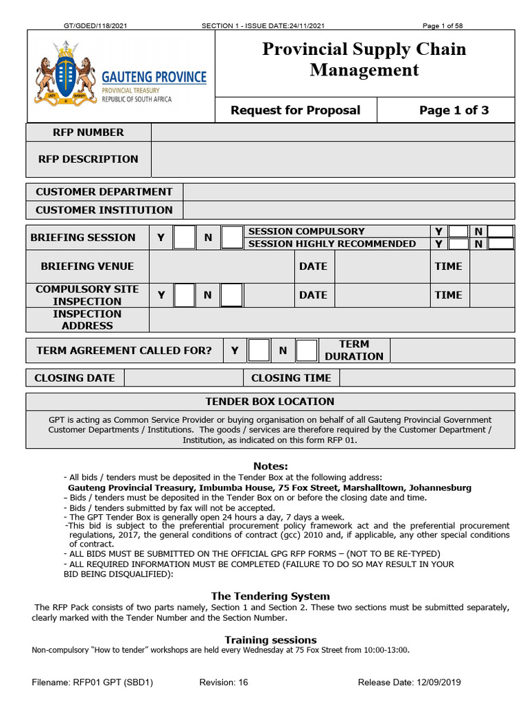 GT Gded 118 2021 Section 1 - Gauteng Economic Development Department | PDF