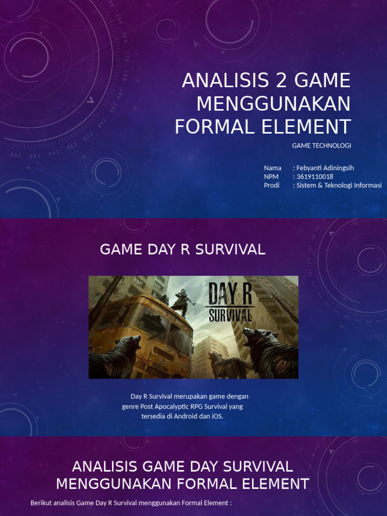Febyanti Adiningsih - 3619110018 - Analisis 2 Game Menggunakan Formal Element | PDF