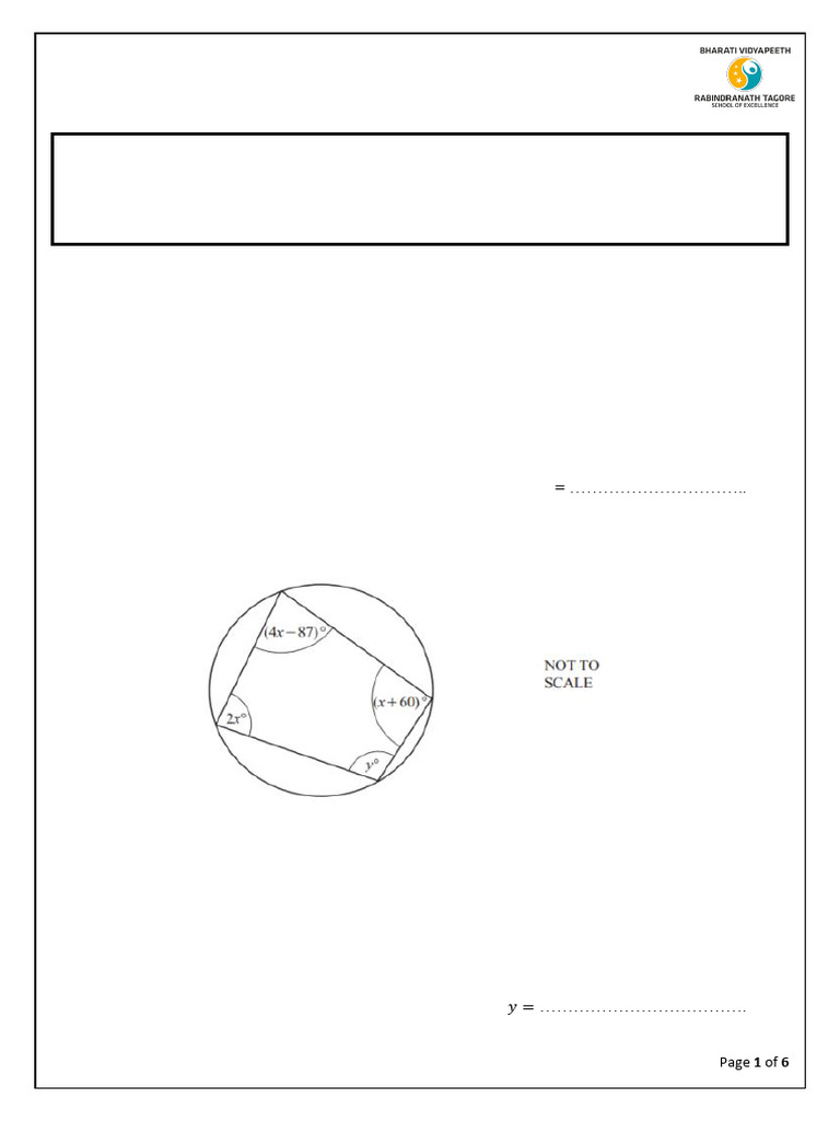 Grade 9 Geometry WS | PDF