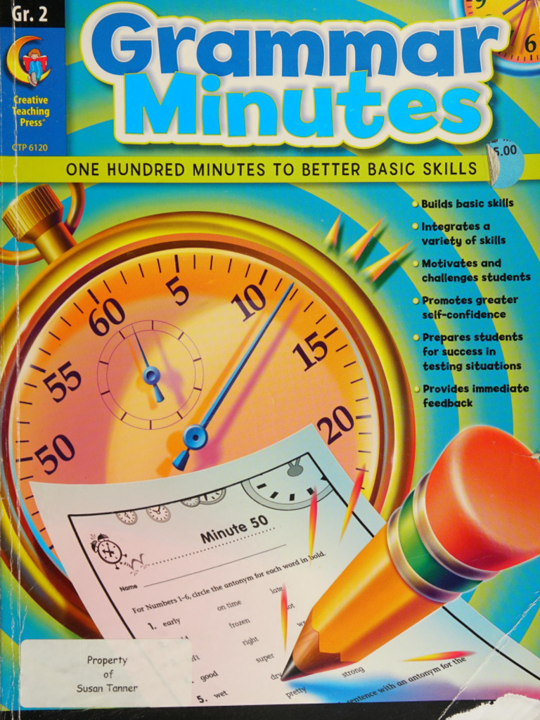 Grammar Minutes Grade 2 | PDF