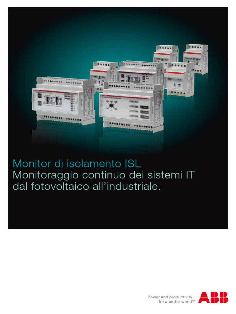 Monitor Di Isolamento ISL | PDF