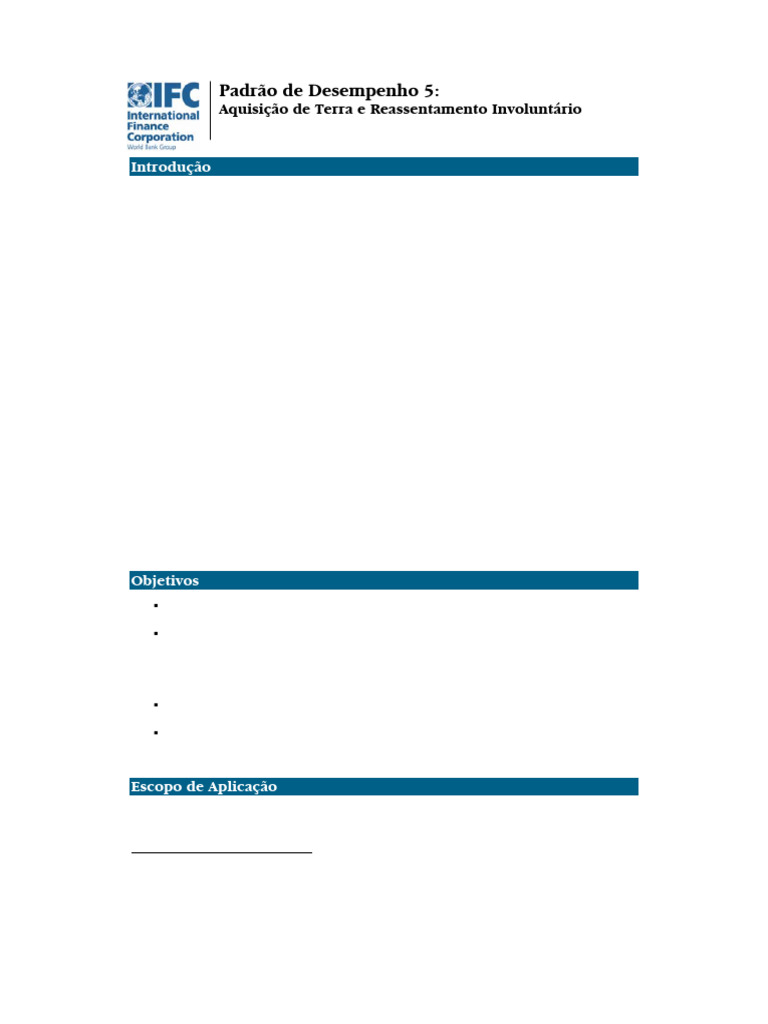 2006 Ifc Performance Standard 5 PT | PDF