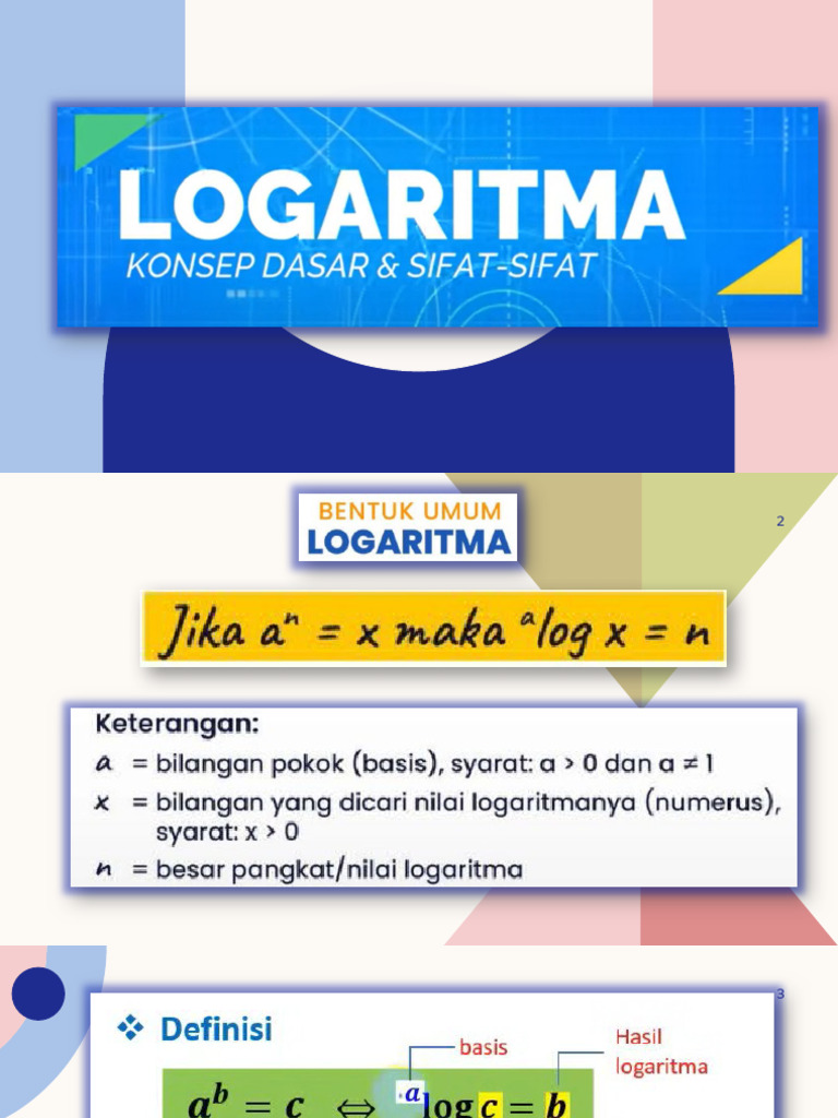 LOGARITMA | PDF