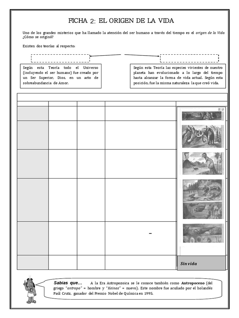 Ficha de Primero 01 CCSS. | PDF