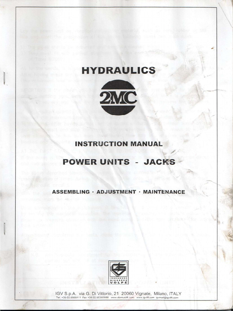 2MC Type T300 - Handleiding ENG | PDF