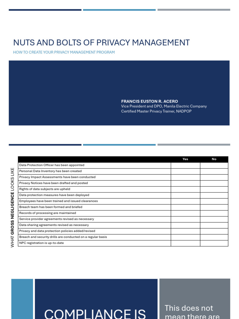 July 03 - Atty. Acero (Privacy Management Programs) | PDF