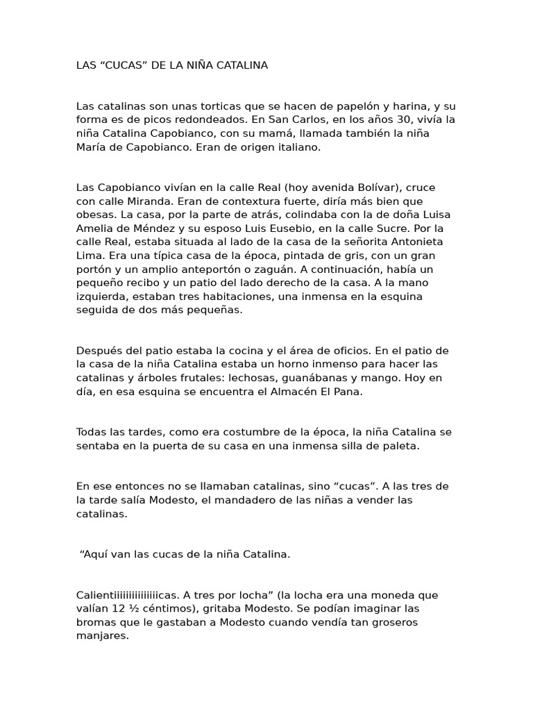 Cuca Venezuela | PDF