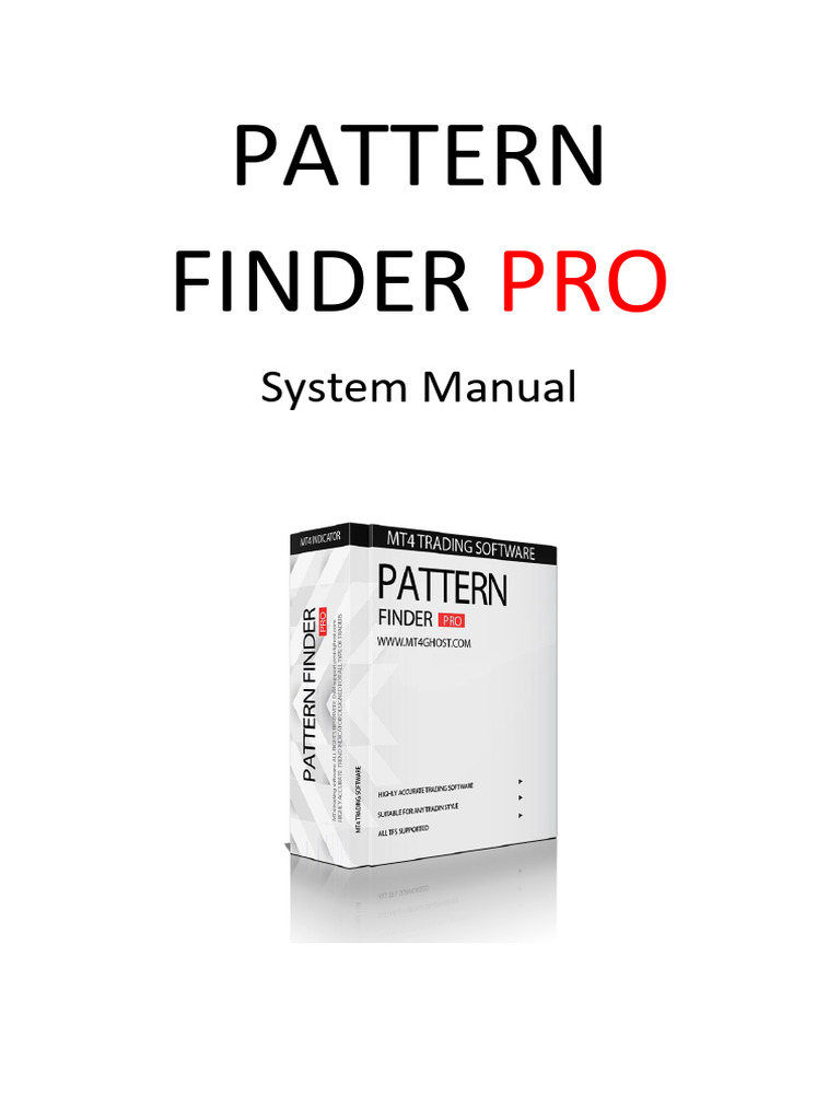 Pattern Finder Pro System Manual Pdf
