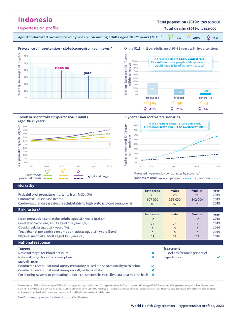 Hypertension Idn 2023 | PDF