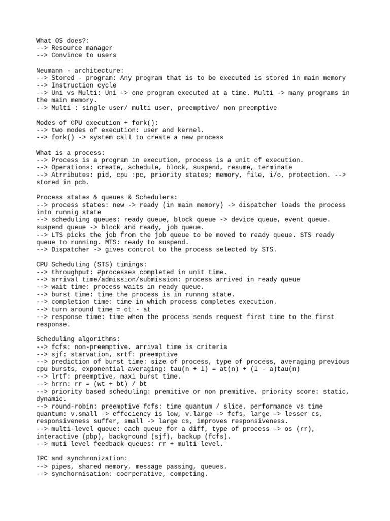 OS Scalar Course | PDF