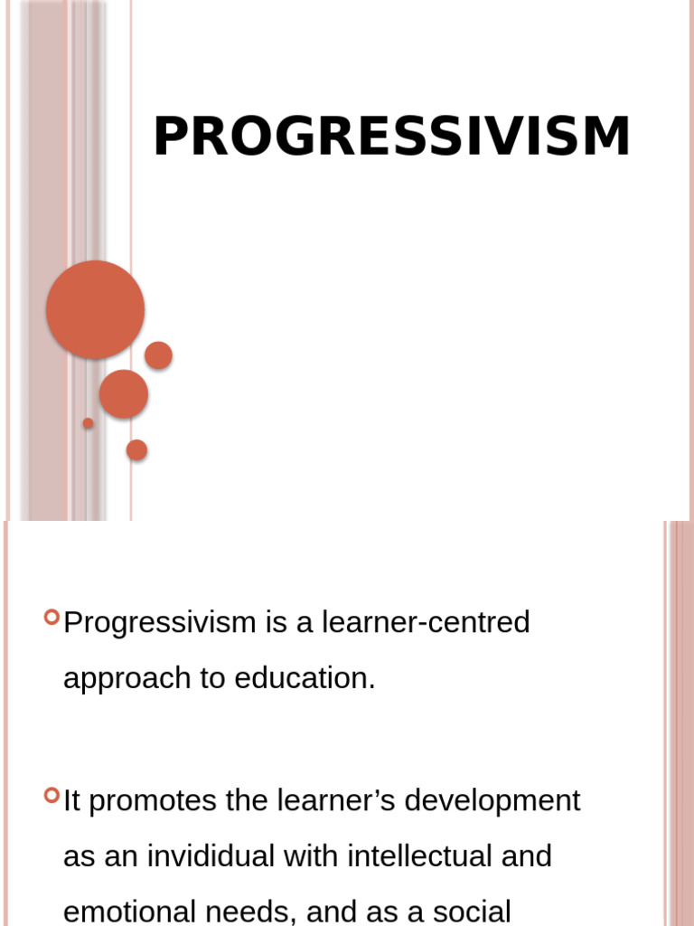 PROGRESSIVISM | PDF