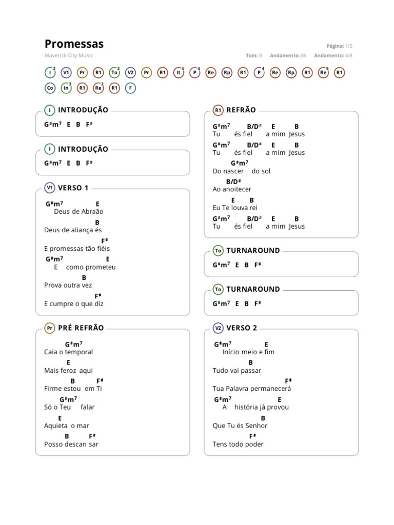 Promessas-Maverick City Music-Maverick City Vol. 3 - ORIGINAL | PDF