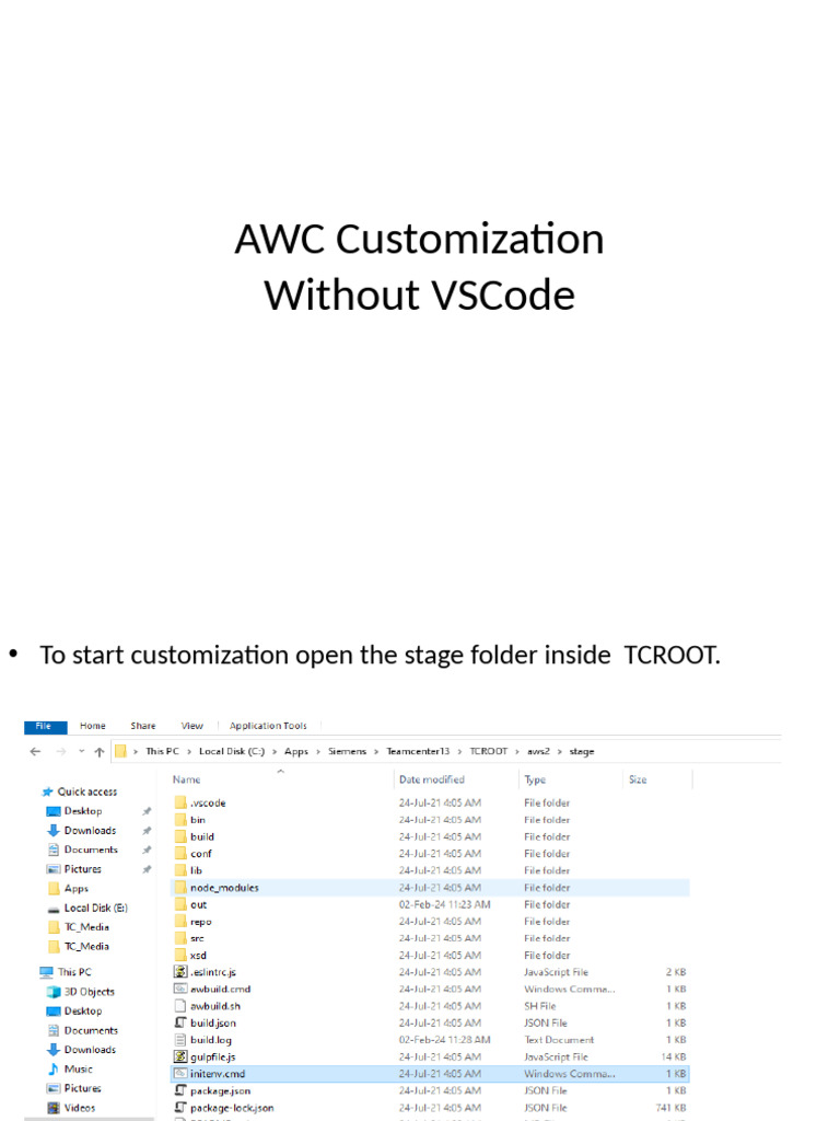 AWC Customization | PDF