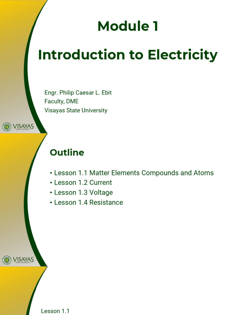 MEng 122n - BEE - Module 1 - EBIT | PDF