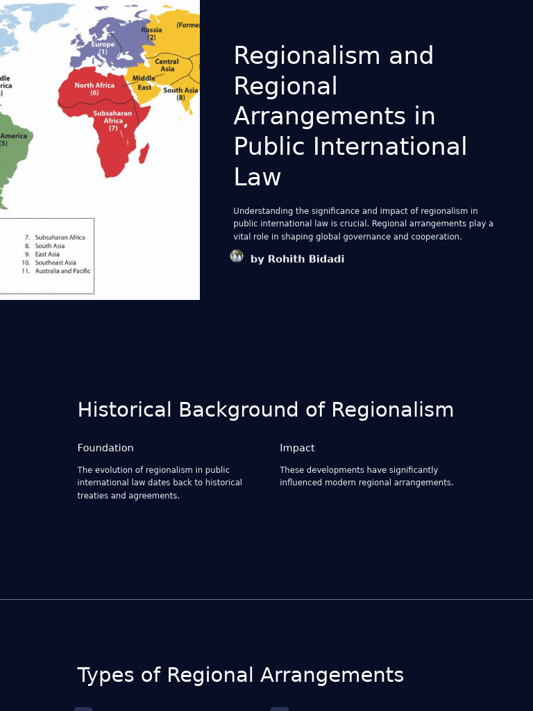 Understanding Regionalism in International Law | PDF | Governance ...