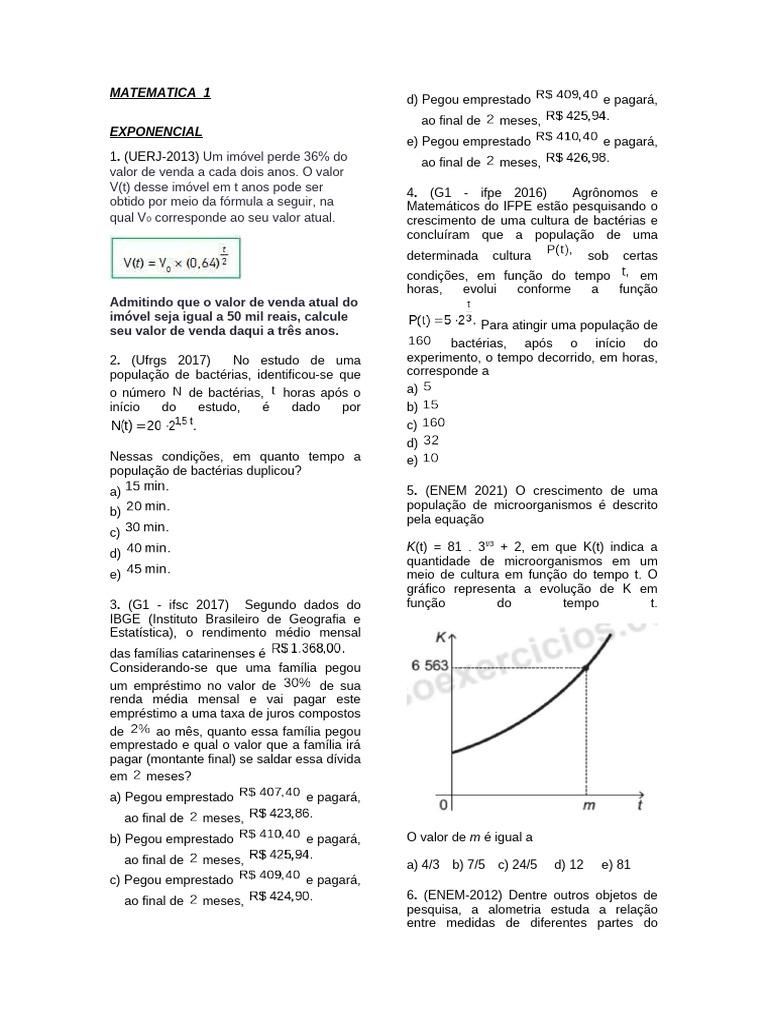 Material Matematica 1 - 2 Trimestre - Tarde | PDF