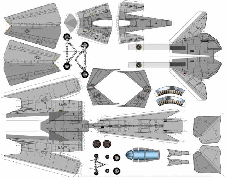 F-14 Papercraft | PDF