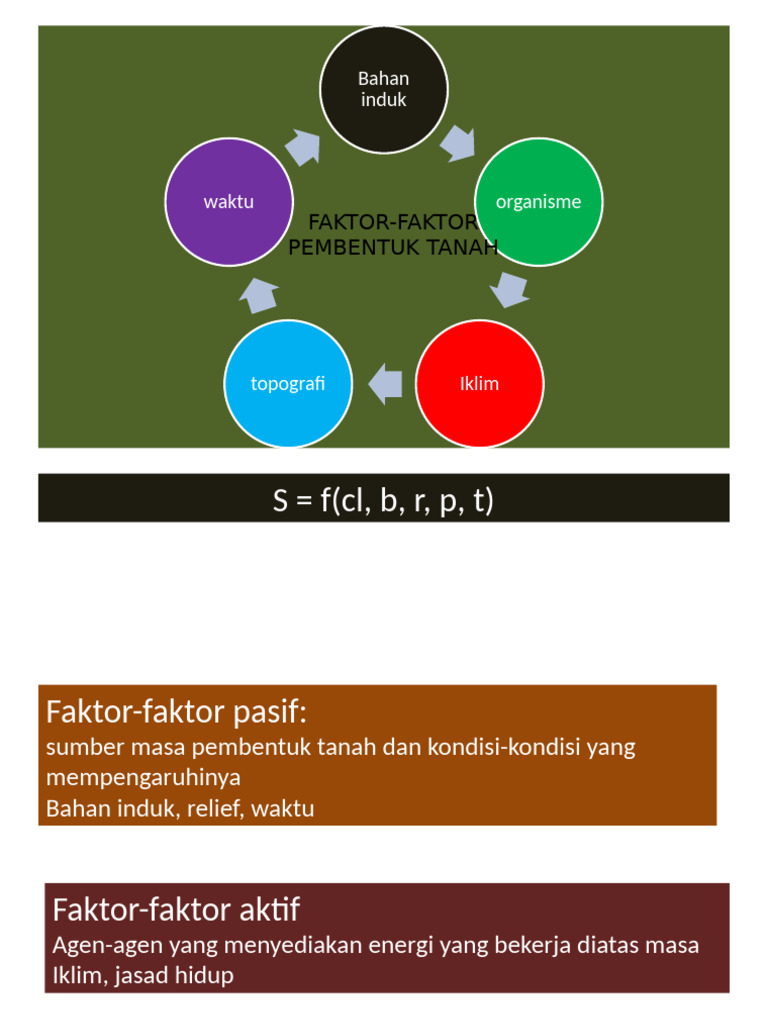 Faktor Pembentuk Tanah | PDF