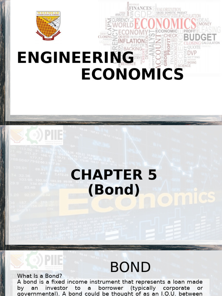 Eng. Econ Chapter 5 Bond | PDF | Bonds (Finance) | Business