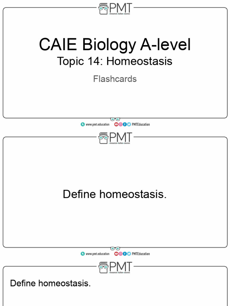 downloadBiologyA levelNotesCIE14 HomeostasisFlashcards20 ...