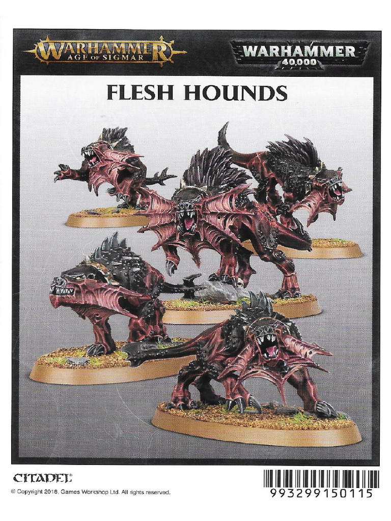 Blades of Khorne Flesh Hounds | PDF