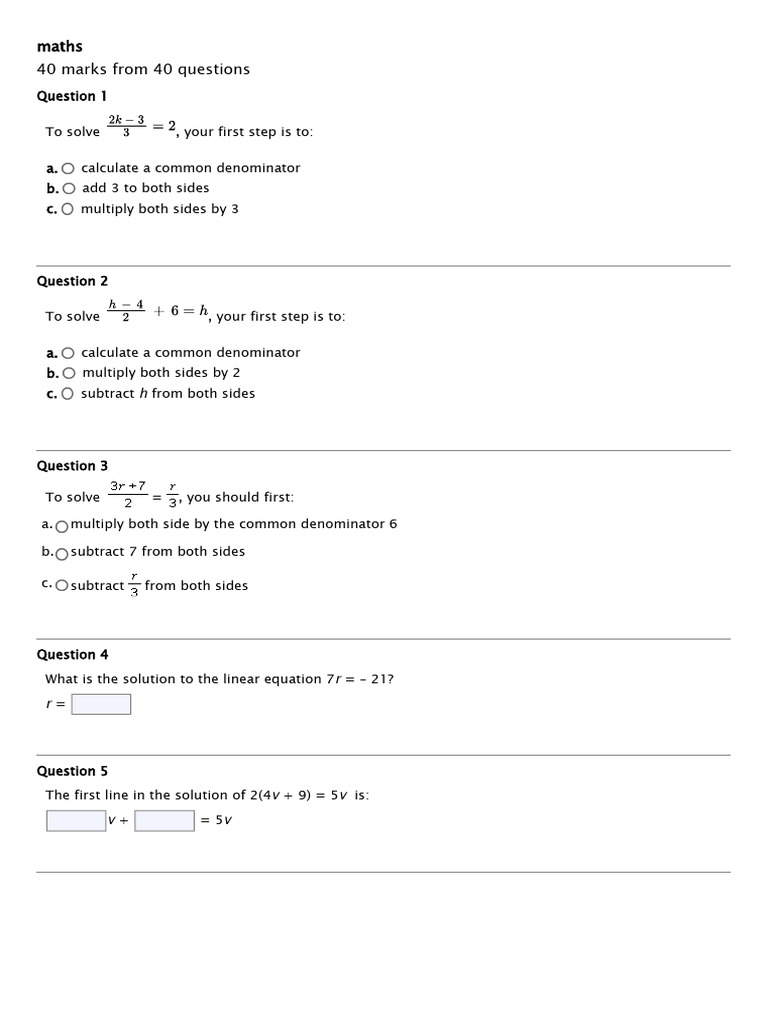 Maths | PDF