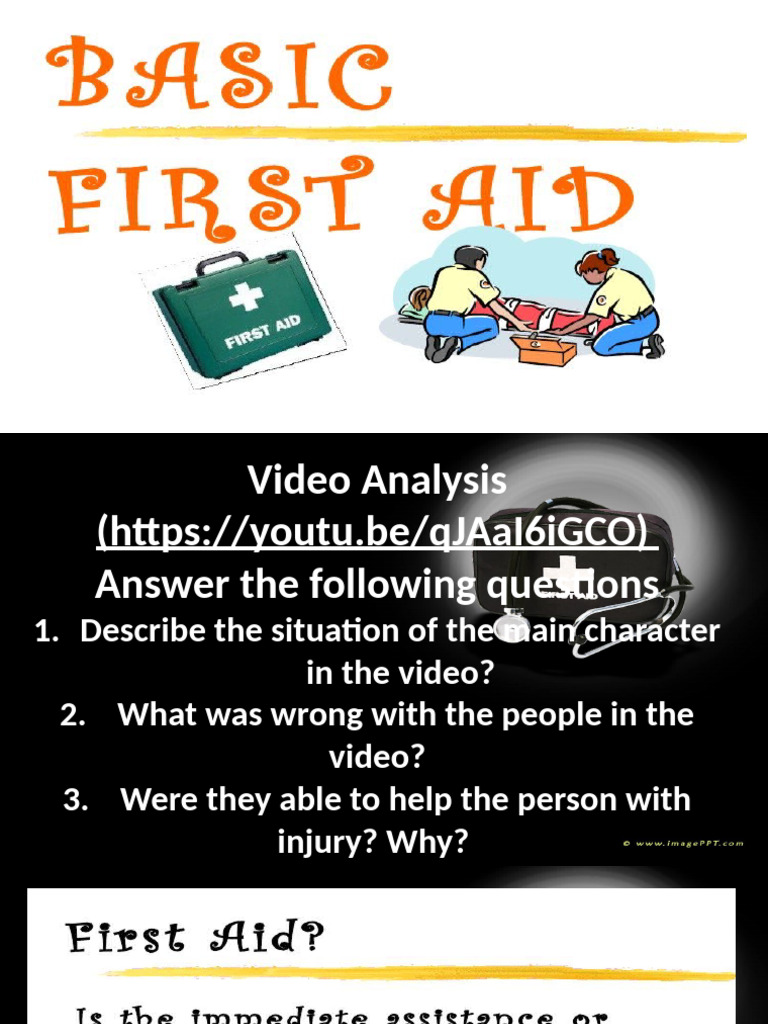 First Aid PPT 1 First Aid | PDF