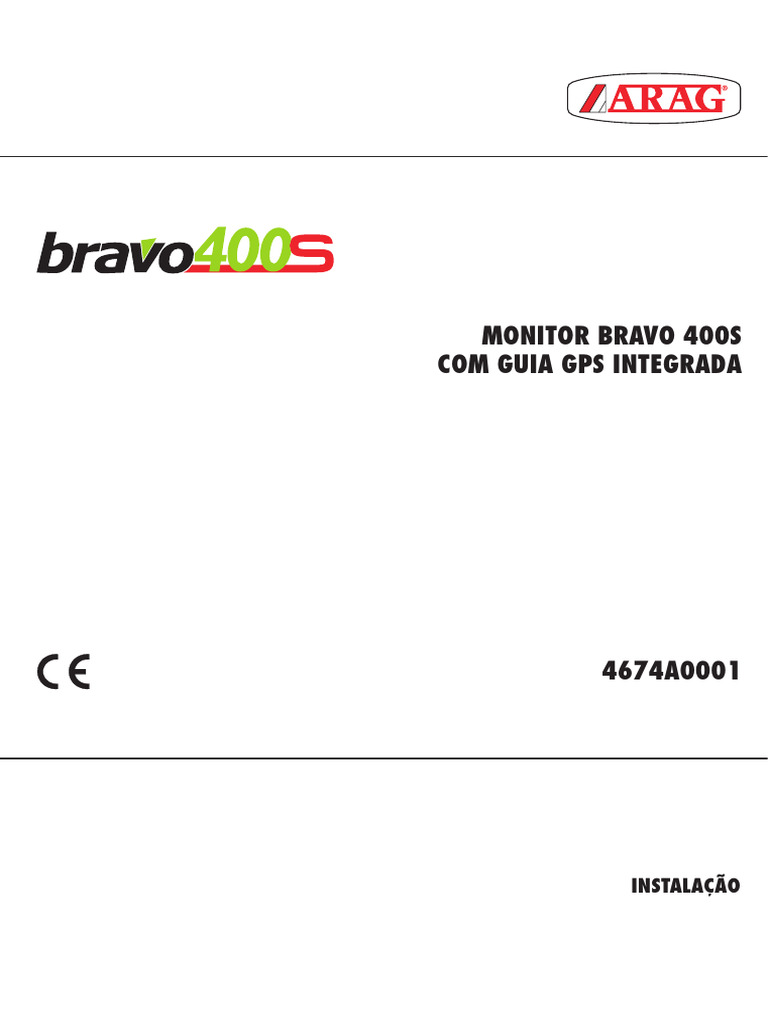 Monitor Bravo 400S Com Guia Gps Integrada: Instalação | PDF