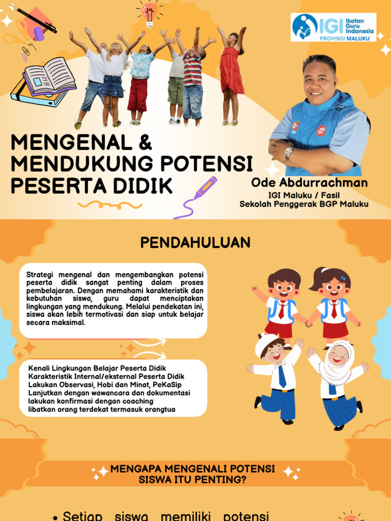 Strategi Mengenal Dan Mengembangkan Potensi Peserta Didik | PDF Strategi Mengenal Dan Mengembangkan Potensi Peserta Didik | PDF
